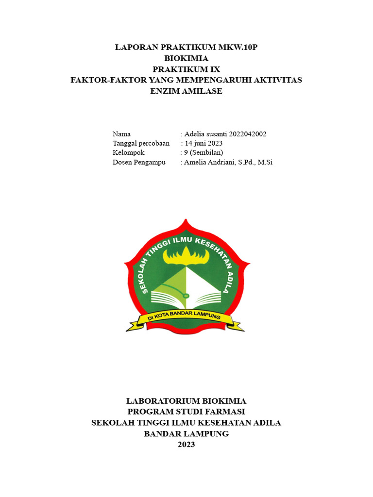 Laporan Praktikum 9 | PDF