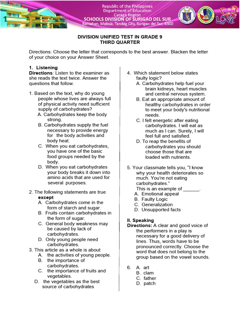 English 9 (3RD Quarter) | Download Free PDF | Tobacco Smoking | Addiction