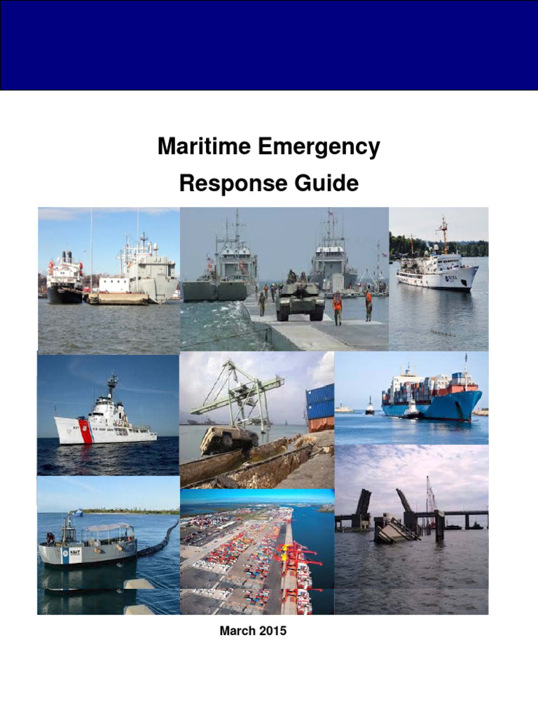 Maritime Emergency Response Guide | PDF | United States Army Corps Of ...