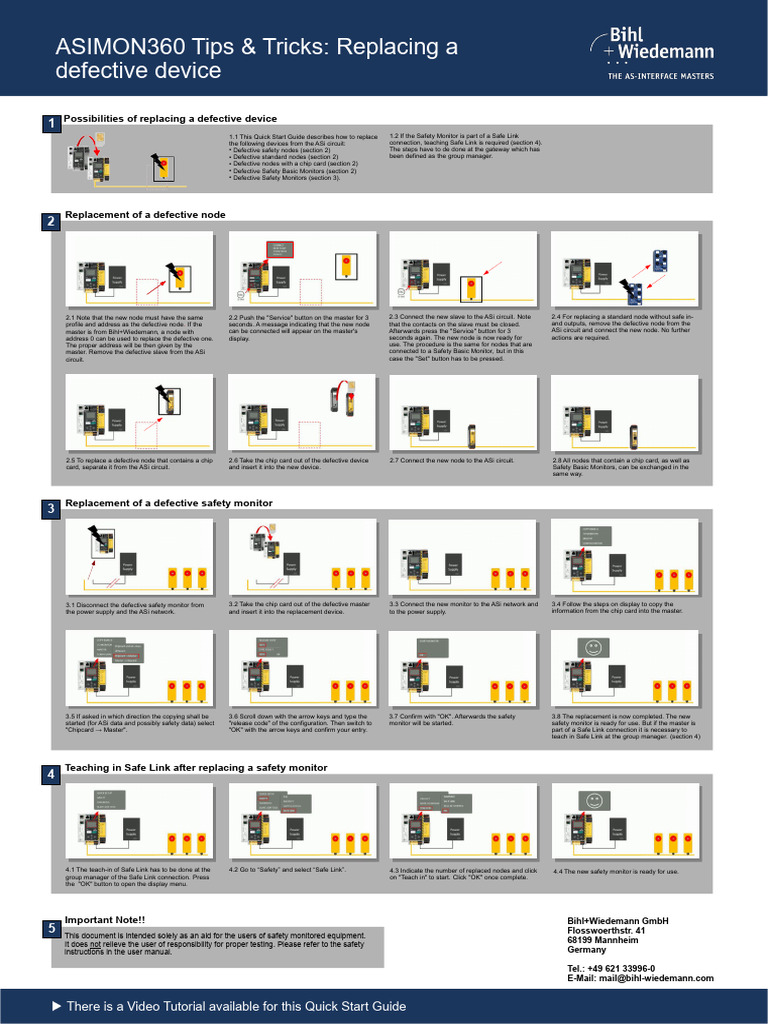 En Quick Start Guide Tips Tricks Replacing A Defective Device | PDF ...