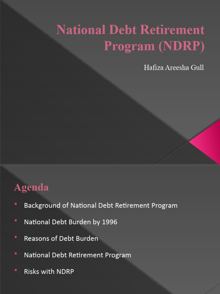 National Debt Retirement Program Overview | PDF