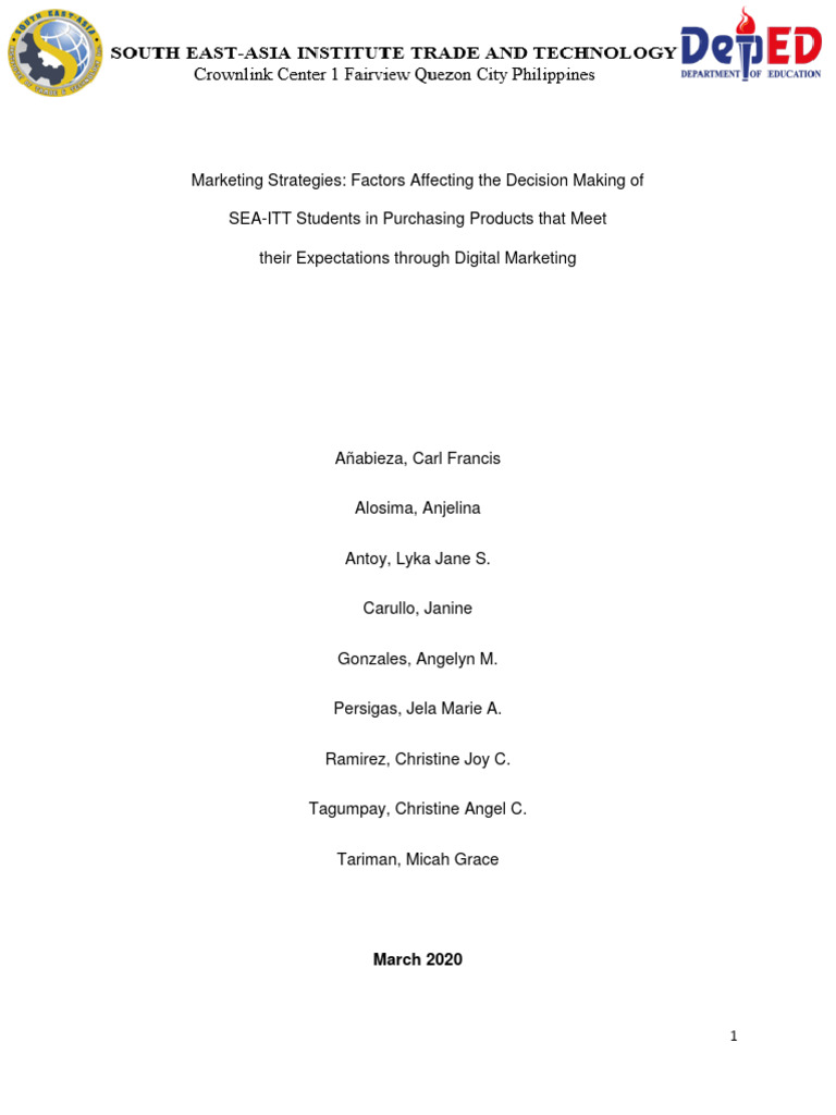 Research Project | PDF