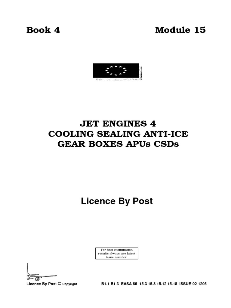 EASA Mod 15 BK 4 Jet Eng Cool | PDF | Gas Turbine | Engines