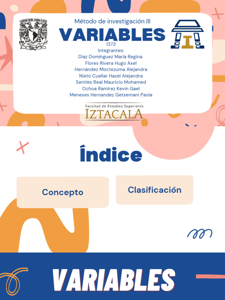 Variables Descargar Gratis Pdf Estadísticas Science