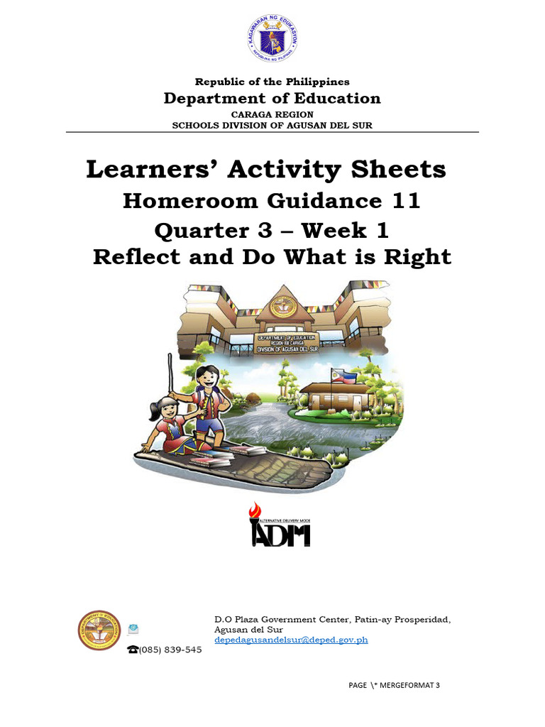 HGP11 Q3 W1 - Las | PDF
