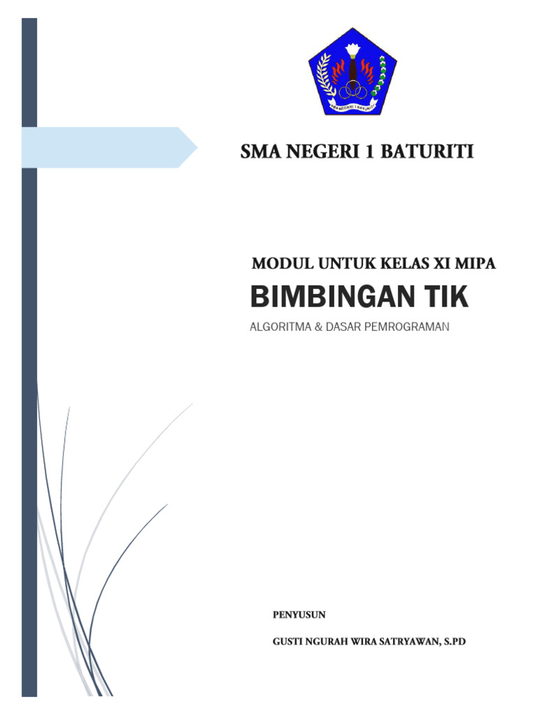 Modul Algoritma & Pemrograman | PDF | Metode & Bahan Ajar | Komputer