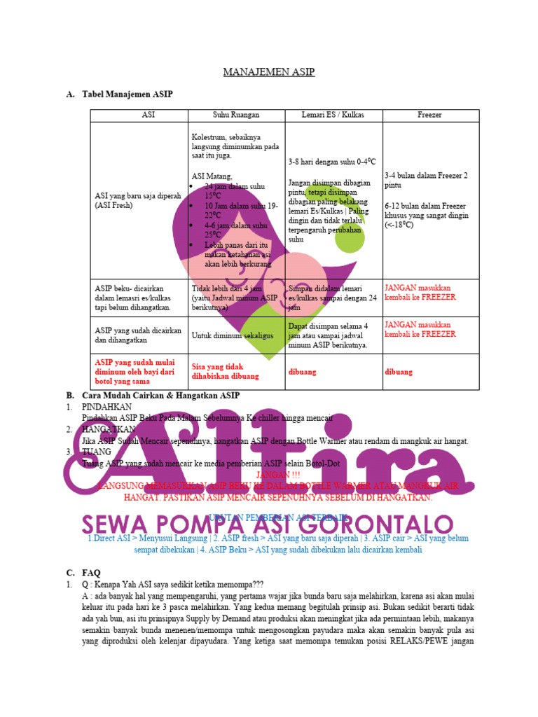 Panduan Manajemen ASIP yang Efektif | PDF | Kesehatan Holistik