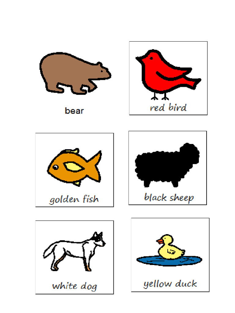 Brown Bear Worksheet | PDF