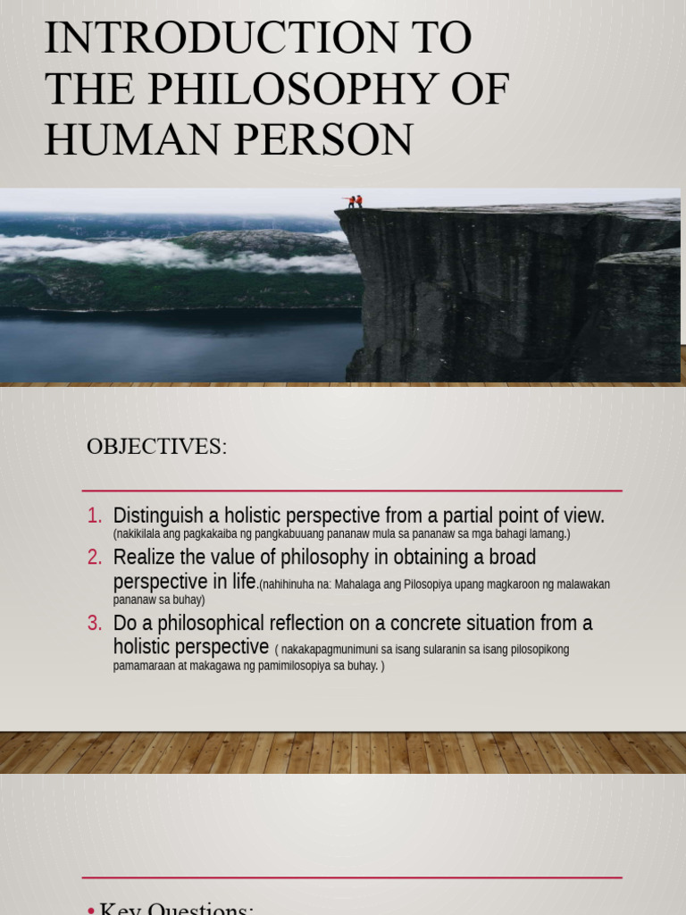 Philo. Lesson 1 | PDF | Thought | Reason