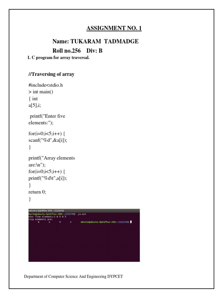 DS1 1 | PDF | Computer Standards | Computer Programming