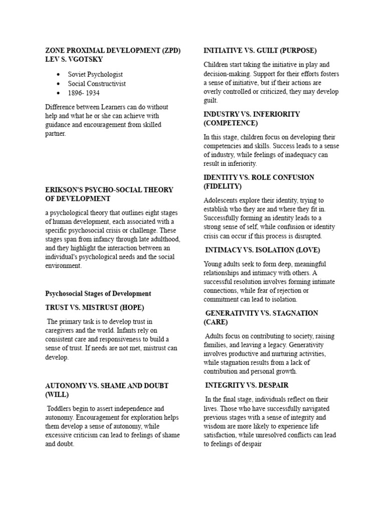 Zone Proximal Development | PDF