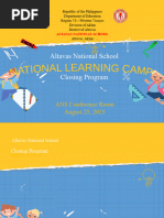 NLC Accomplishment Report 2023 | PDF | Learning | Teachers