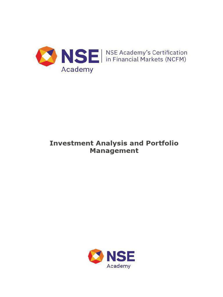 Investment Analysis and Portfolio Management | PDF