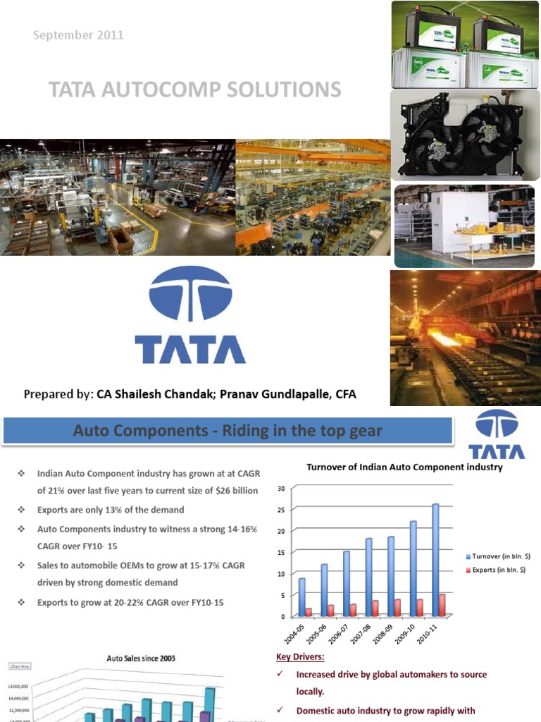 Indian Auto Component Industry Growth Insights | PDF | Economics ...