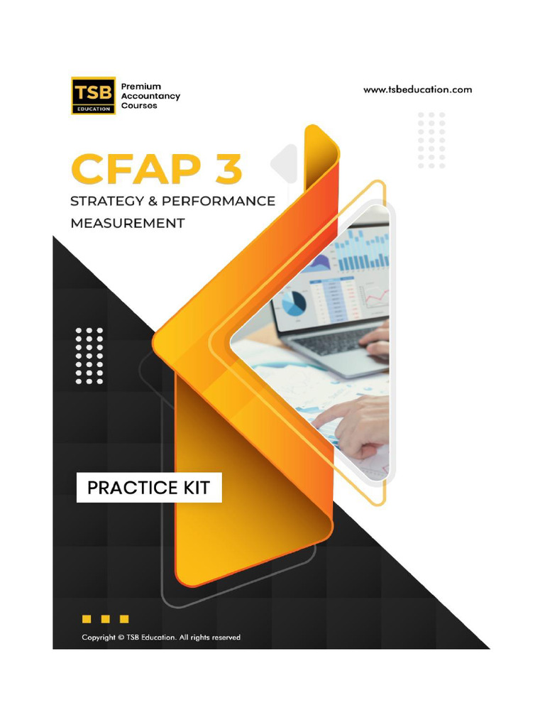 CFAP 3 - Practice Kit (Final) | PDF | Strategic Management | Risk