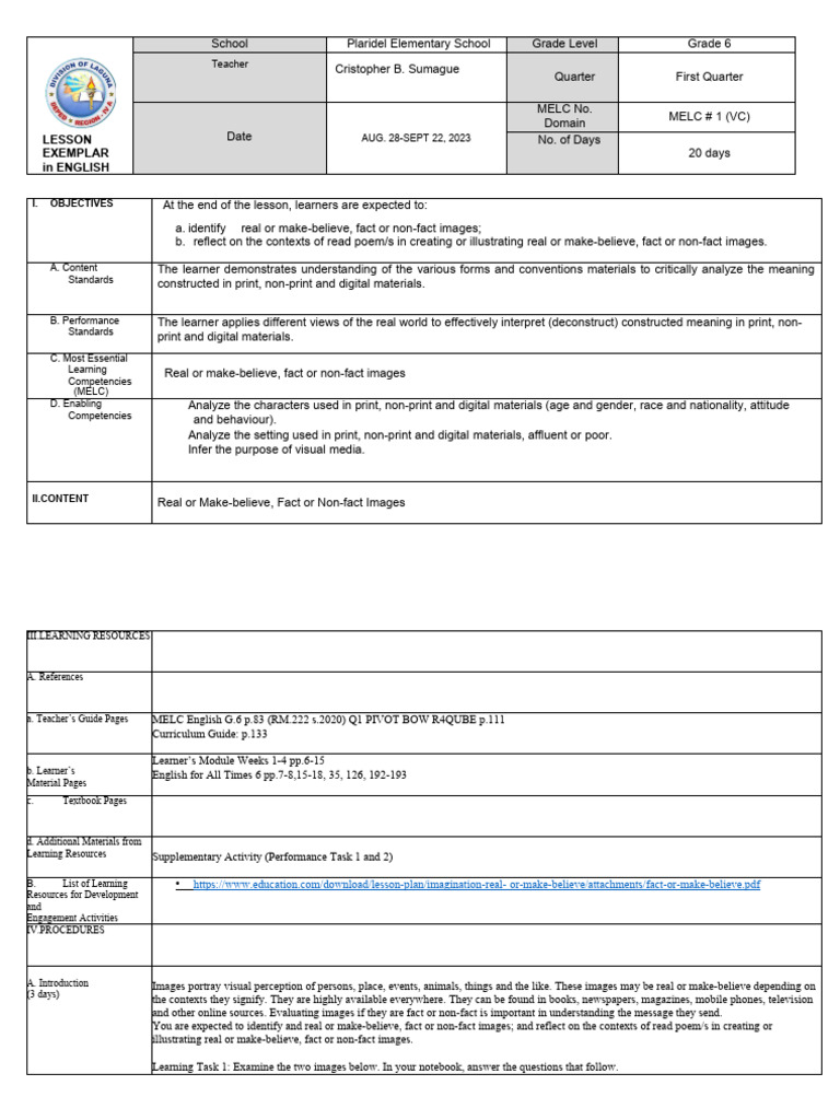 Q1-English-Week 1-4 | PDF