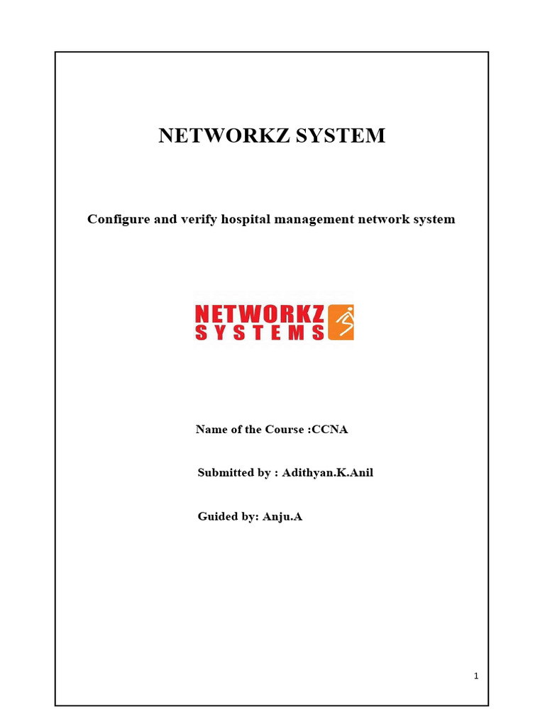 Project | PDF | Computer Network | Router (Computing)
