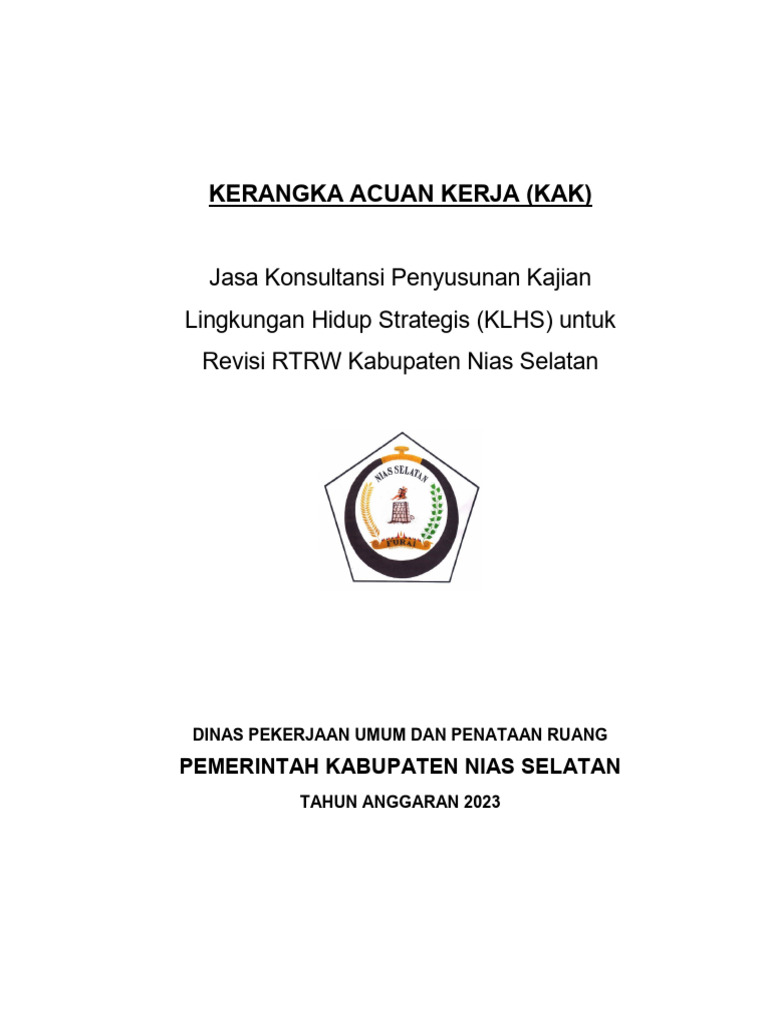 Kak KLHS | PDF