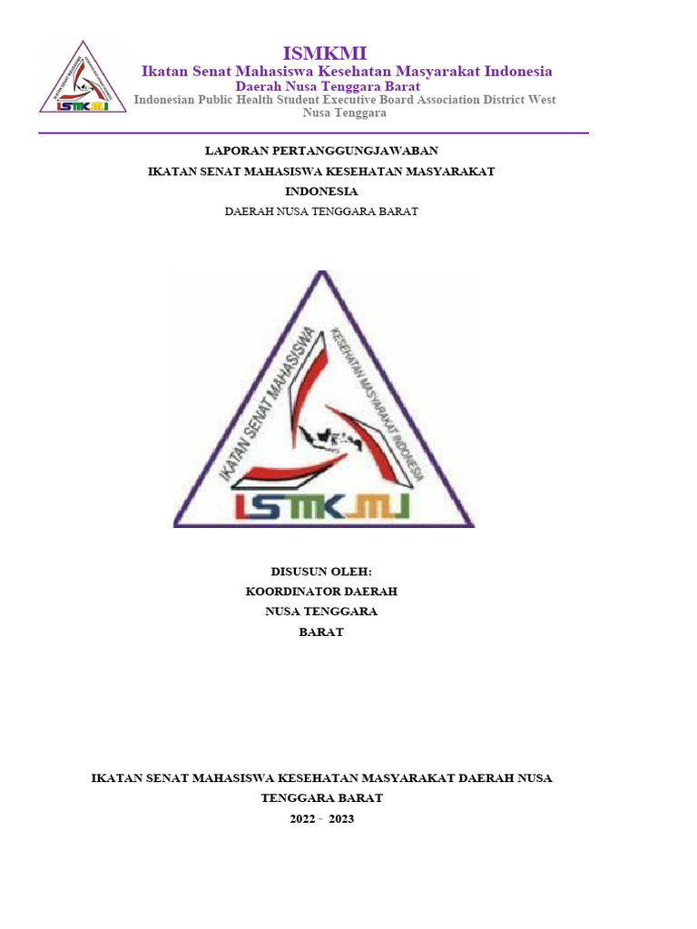 Laporan Pertanggungjawaban ISMKMI NTB 2022-2023 | PDF | Pengembangan ...