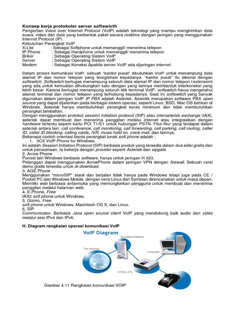 Konsep Kerja Protokoler Server Softswicth | PDF | Teknologi & Rekayasa