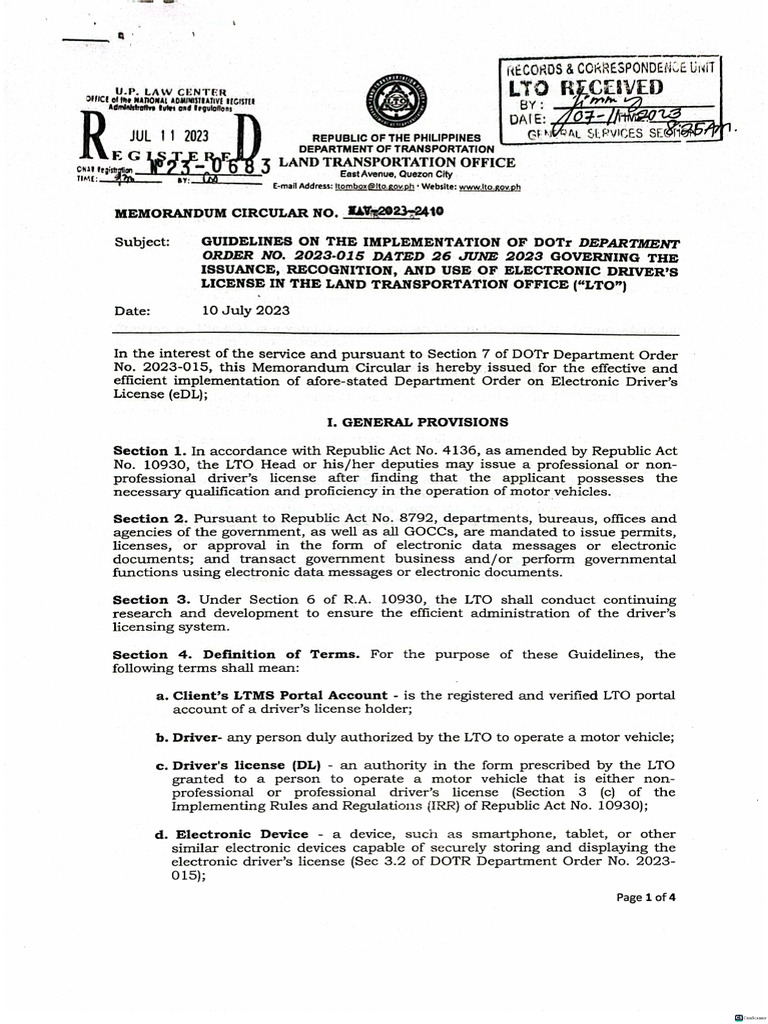 MC No. Hav 2023 2410 | PDF