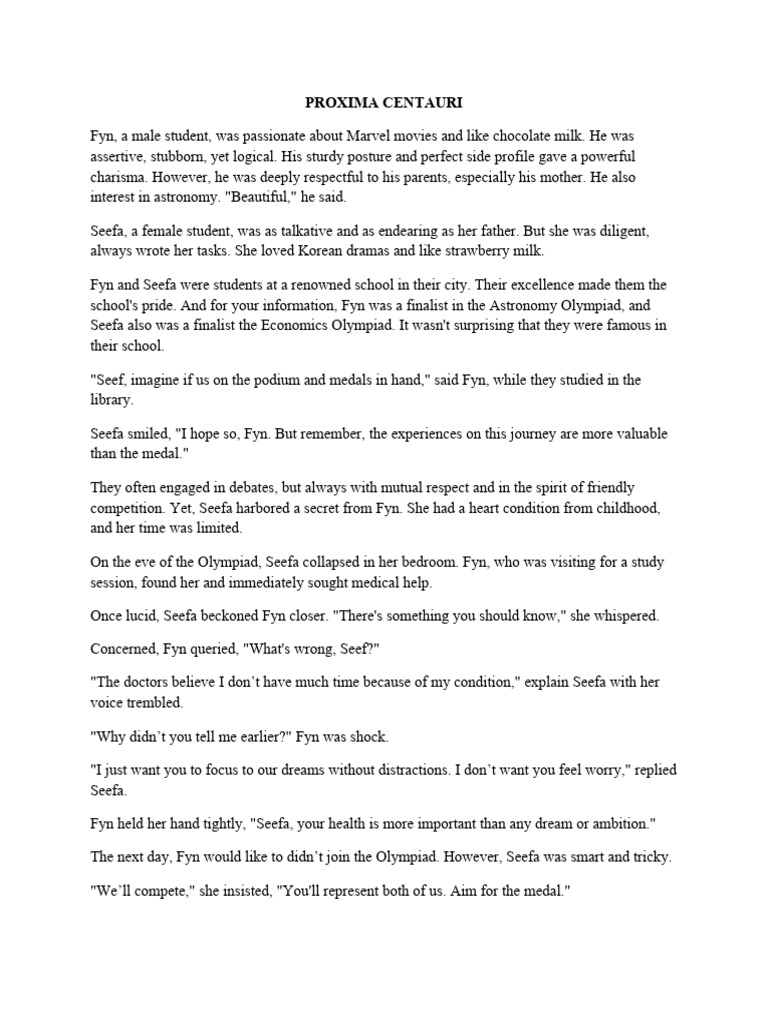 Proxima Centauri | PDF