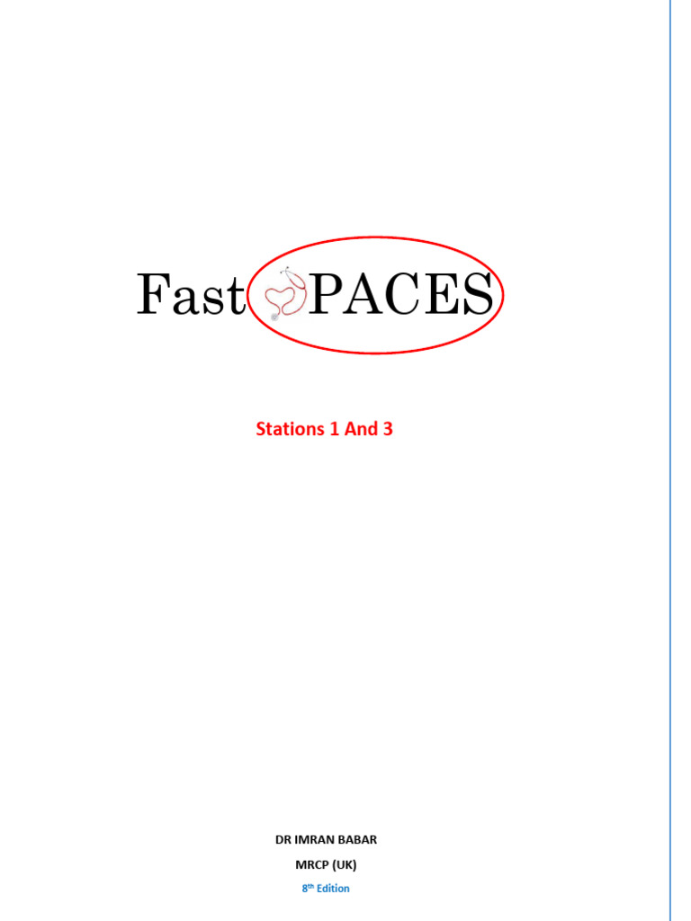 PACES Exam Guide: Cardiology Topics | PDF