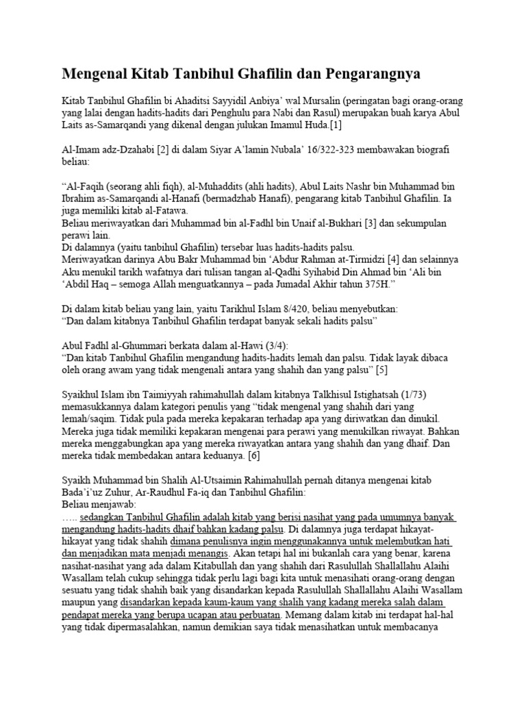 Abul Lais As-Samarkandi | PDF