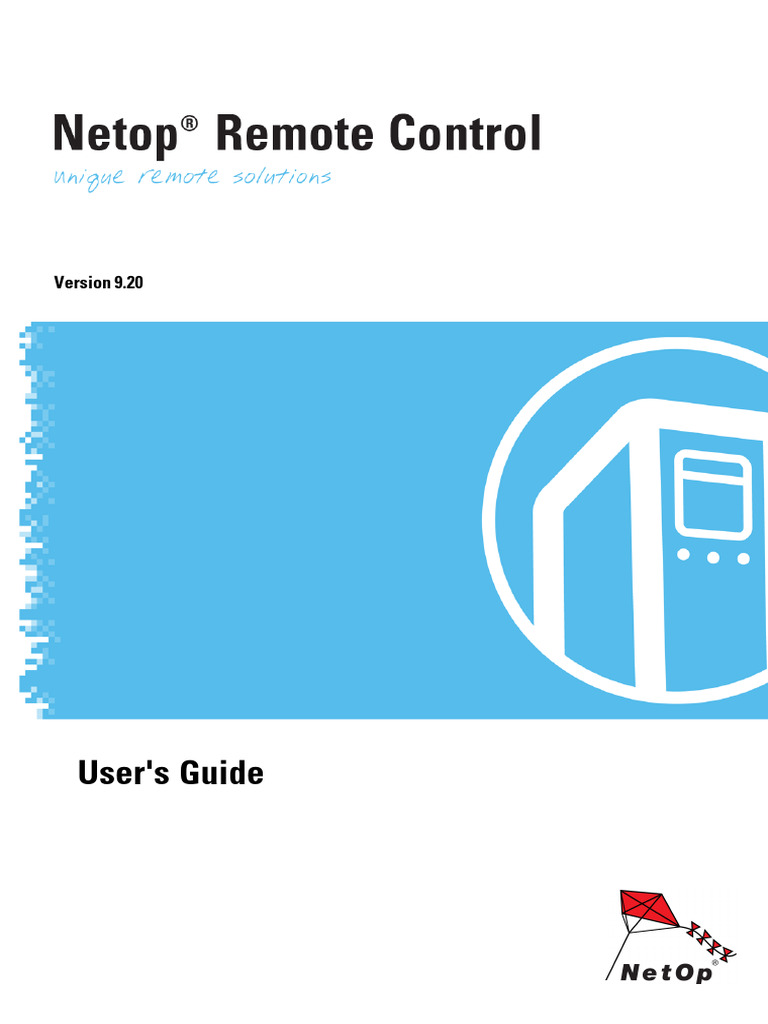 Netopremotecontrolusersguide En Pdf Window Computing Computing