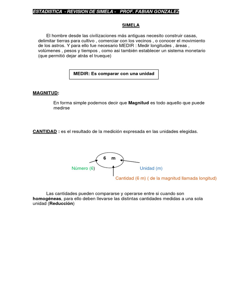 Simela | PDF | Litro | Kilogramo