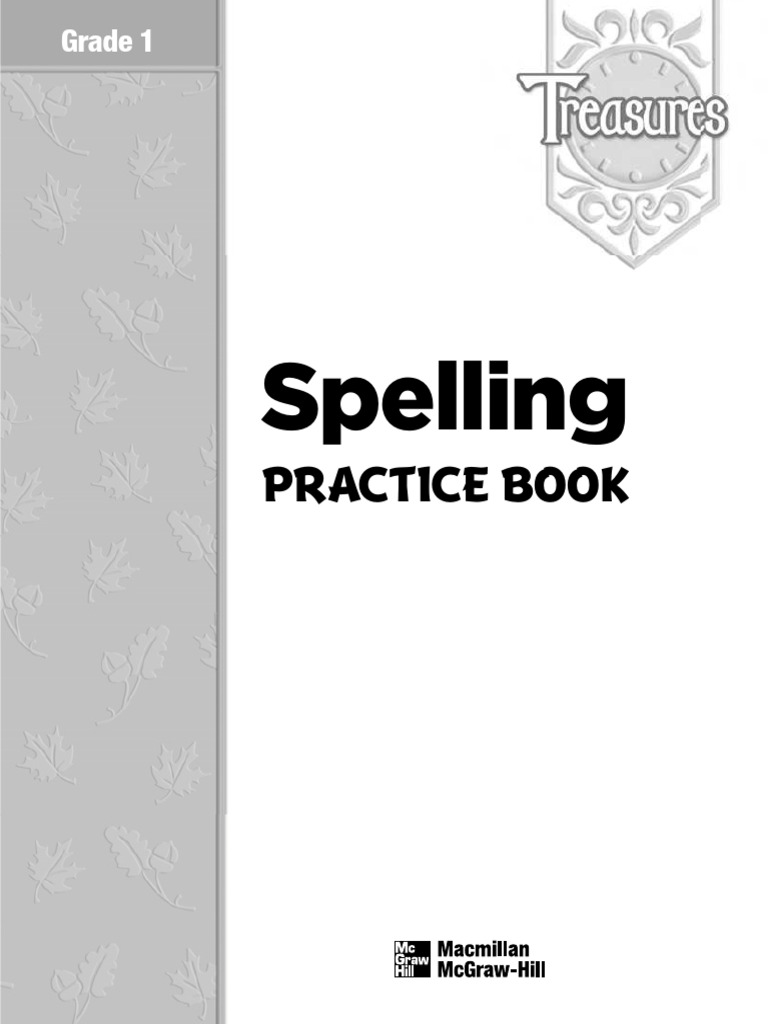 Spelling PRACTICE BOOK | PDF