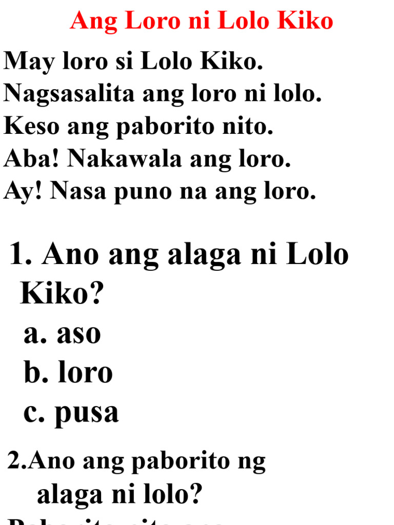 Phil Iri GST Filipino 3 | PDF