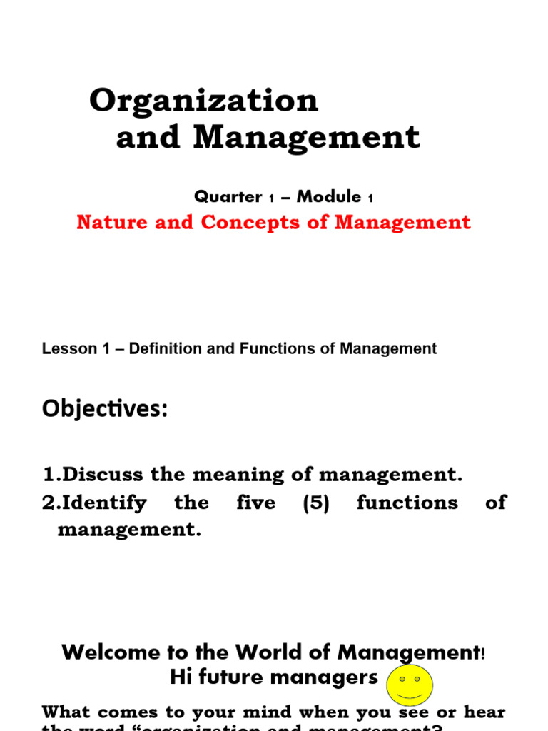 Understanding Management Functions | PDF