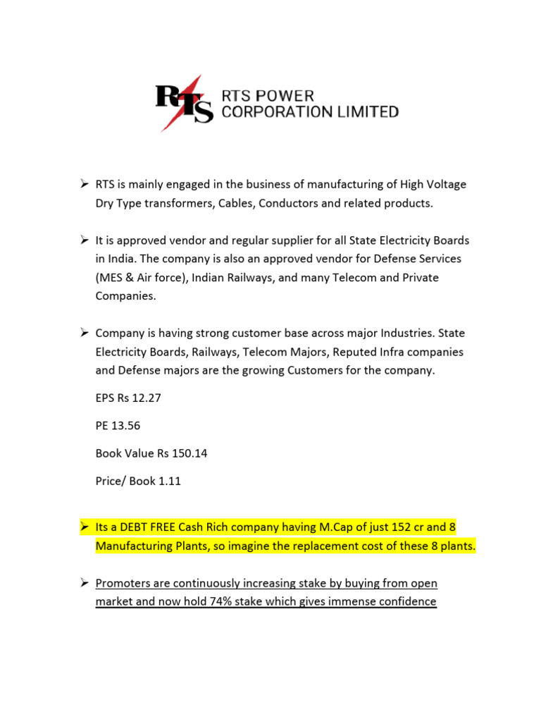 RTS POWER - Hidden Gem | PDF