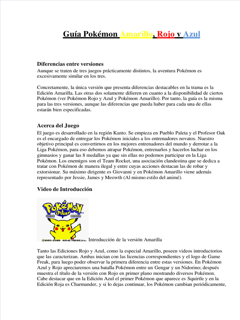 Dokumen Tips Guia De Pokemon Amarillo Pdf