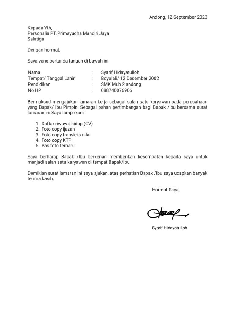 PT. Primayuda Mandiri Jaya | PDF