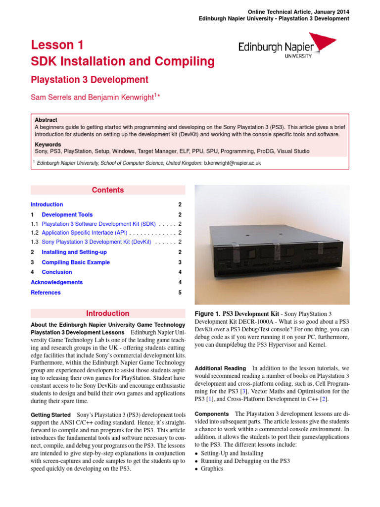 Ps3 Tutorial Complete | PDF