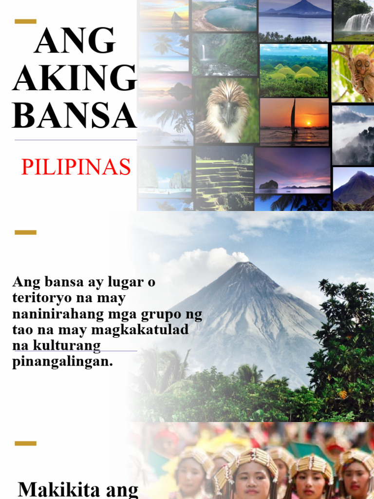 Ang Aking Bansa | PDF