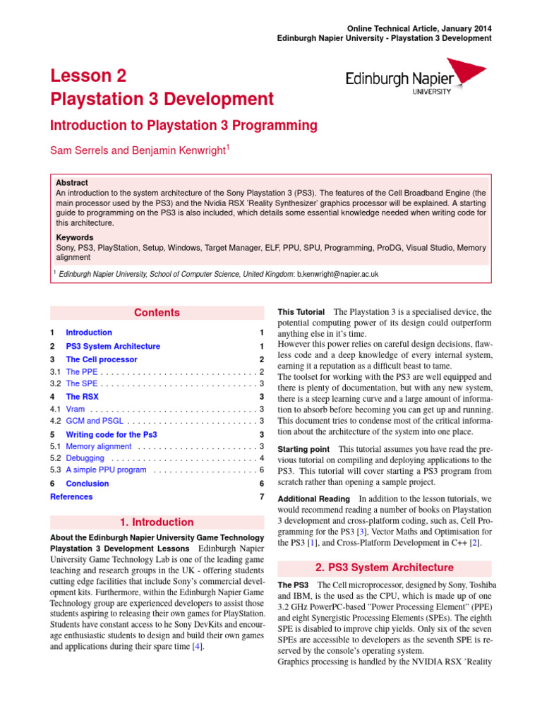 ps3 Tutorial 002 | PDF | Computing | Computer Hardware