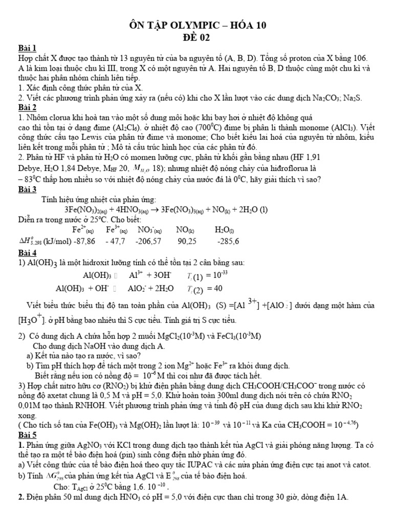 Hoa10 - DBBB (VNH PHUC) | PDF