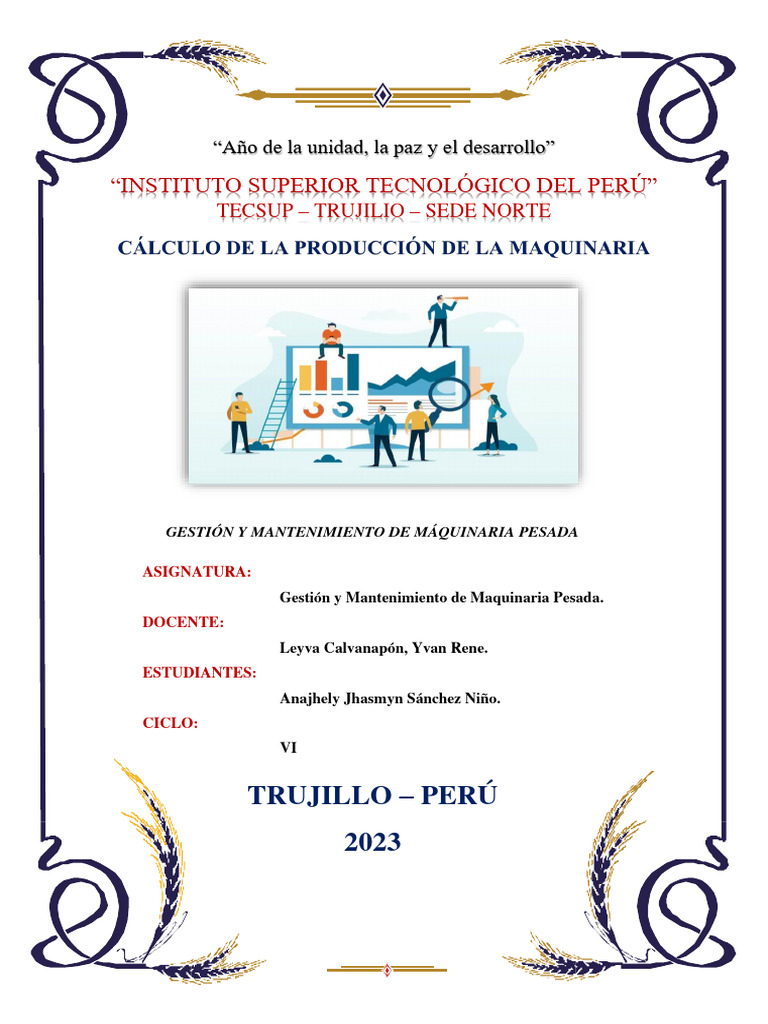 Cálculo De La Producción Pdf