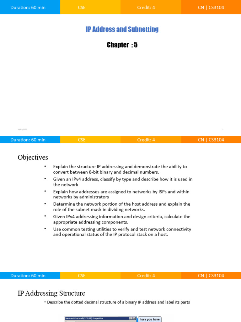 Ip And Subnetting Ok Pdf Ip Address Computer Network