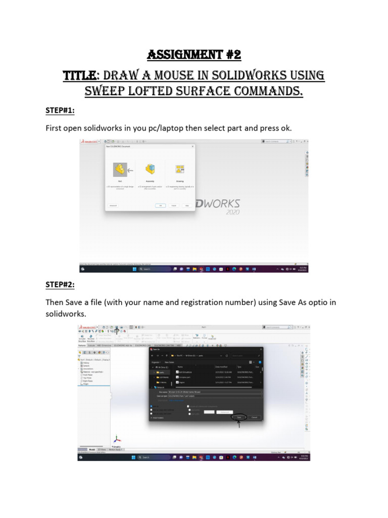 Assignment Cad Mouse | PDF