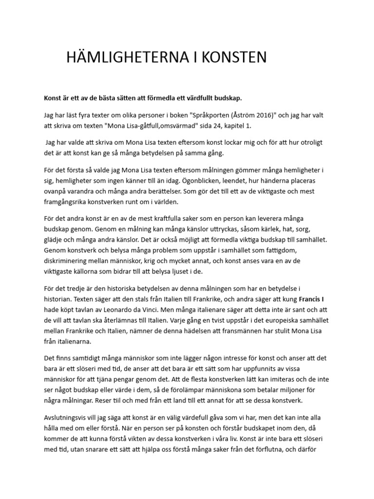 Argumenterande Text | PDF