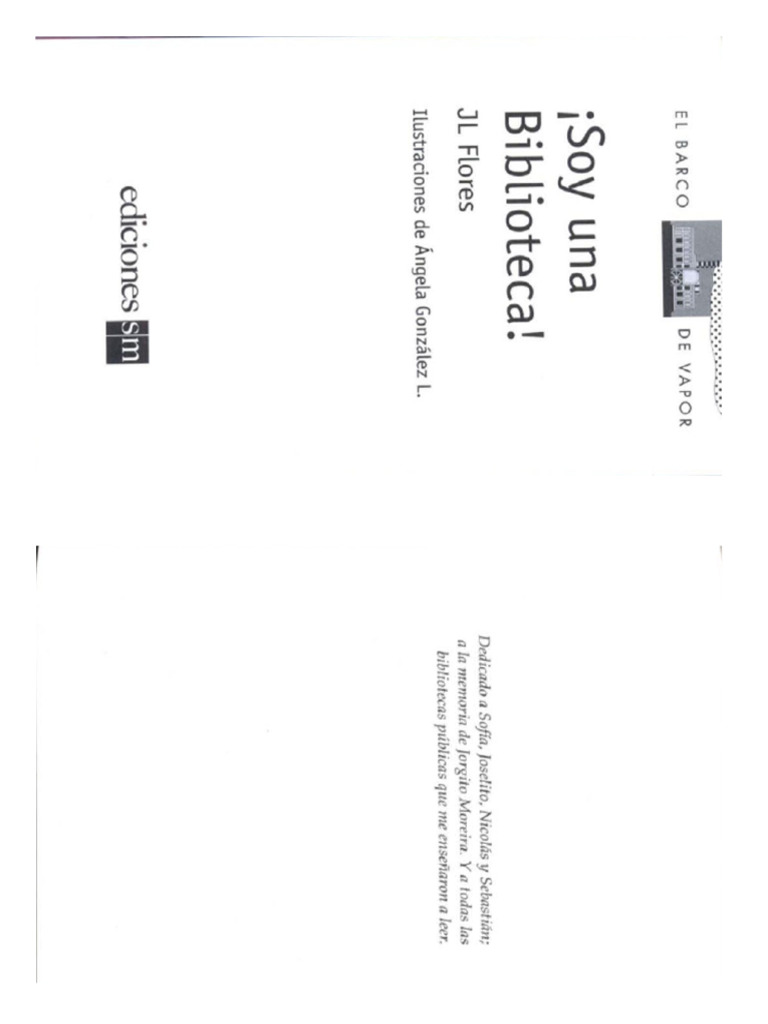 Soy Una Biblioteca | PDF