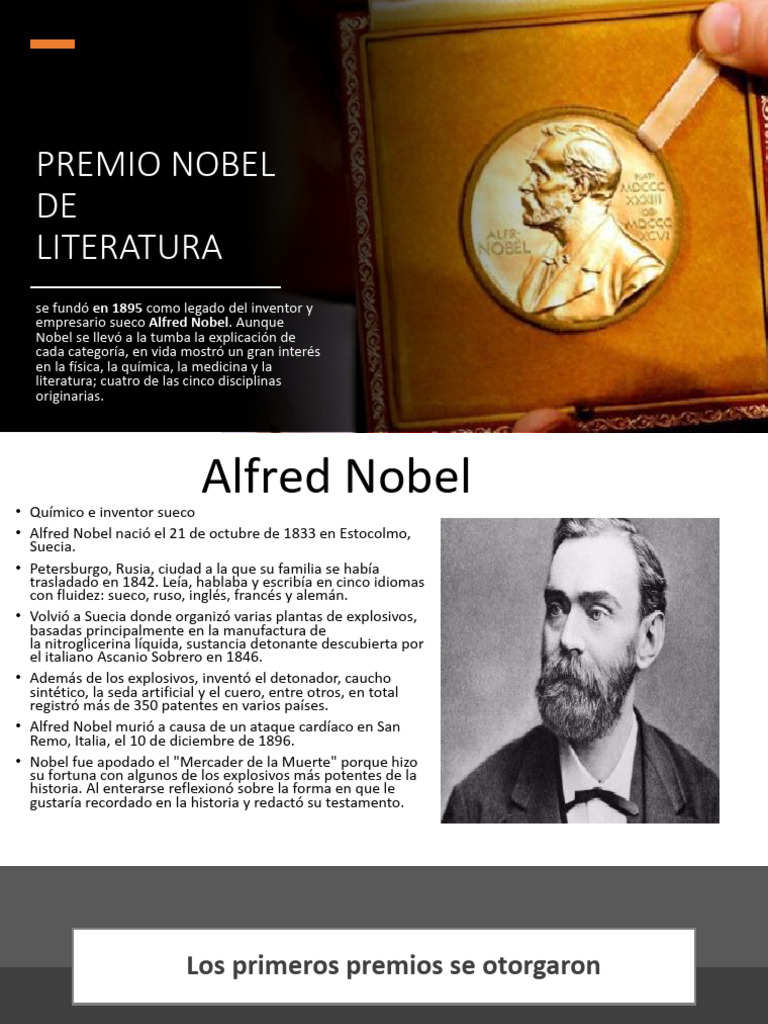 Premio Nobel de Literatura | PDF