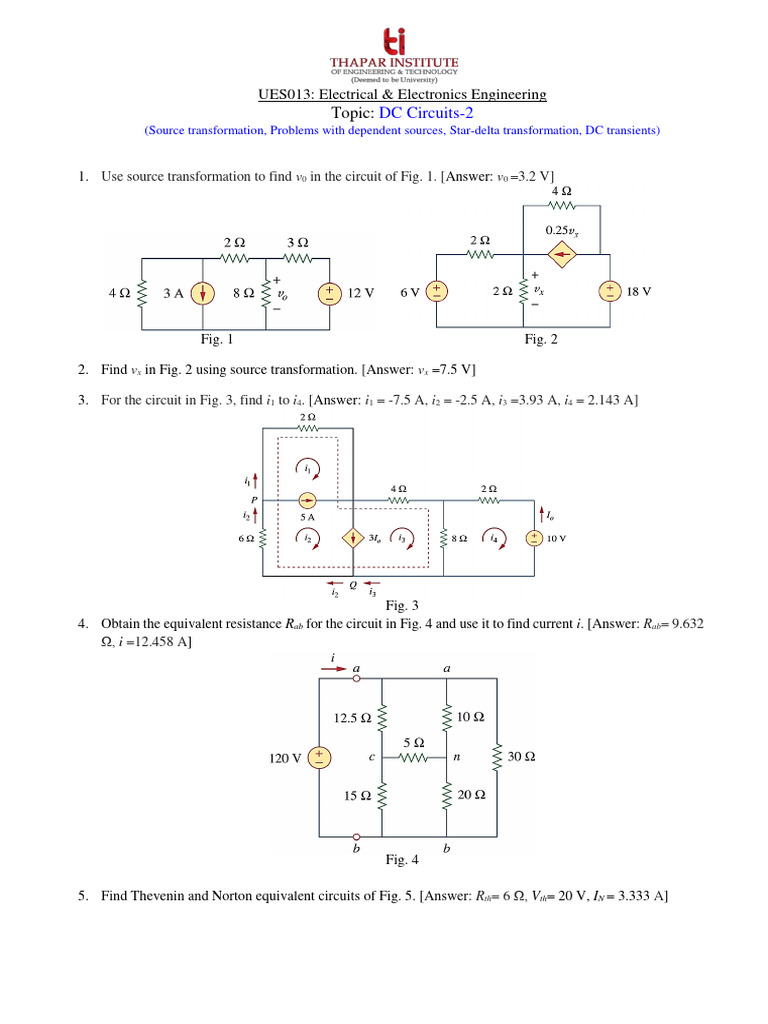 DC Circuits-2-1 | PDF | Teaching Methods & Materials | Technology ...