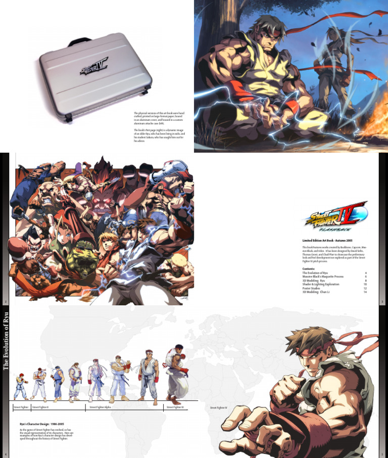 Sf4 Art Book | PDF