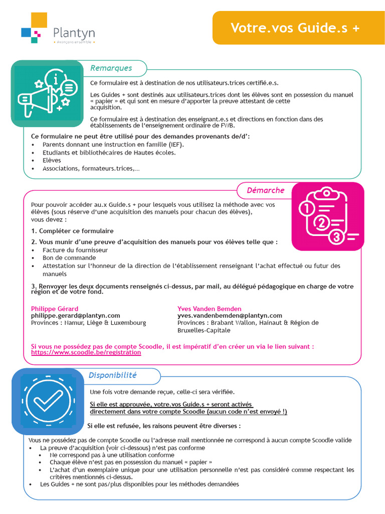 Editions Plantyn Guide | PDF