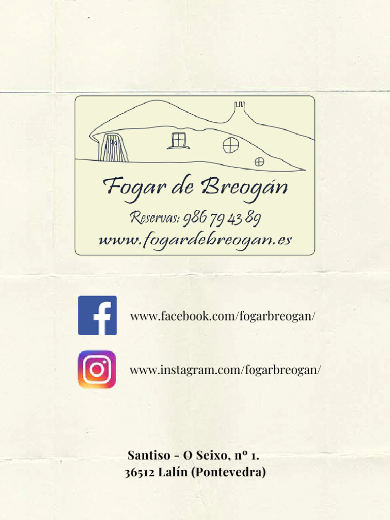 Menú variado de Fogar Breogán en Lalín | PDF | Cocina mediterranea ...